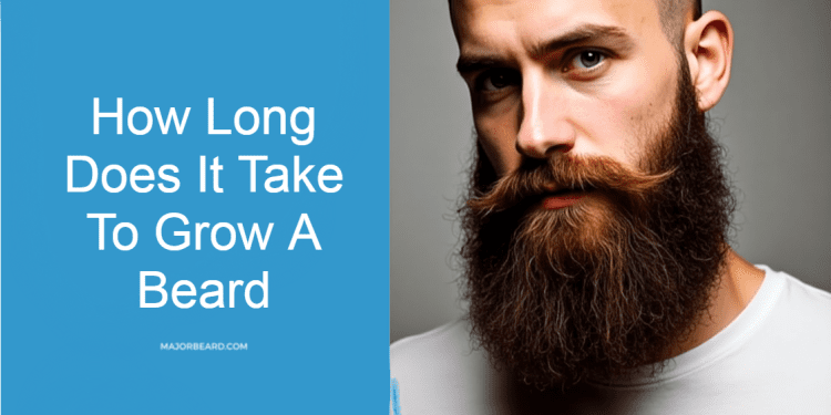 How Long Does It Take To Grow A Beard Major Beard